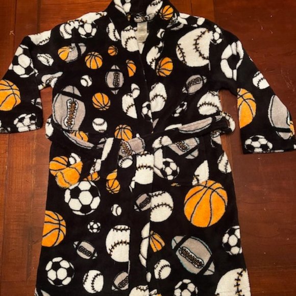 Joe Boxer | Pajamas | Joe Boxer Little Boys Athletic Theme Robe Xs 45 ...